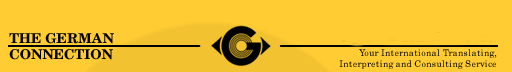 The German Connection - Translating & Consulting